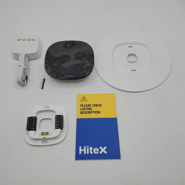 ECOBEE3 LITE SMART Programmable Thermostat, Black [EB-STATE3LT-02] -NOT ...