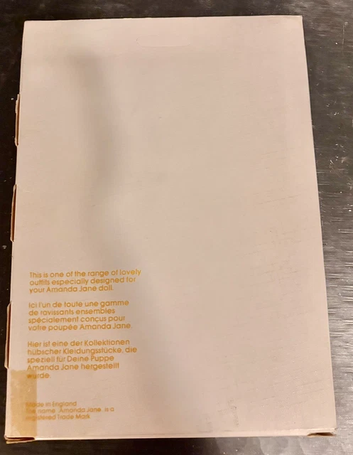 VINTAGE AMANDA Jane Doll Outfit - NRFB blue rain Mac £31.90 - PicClick UK