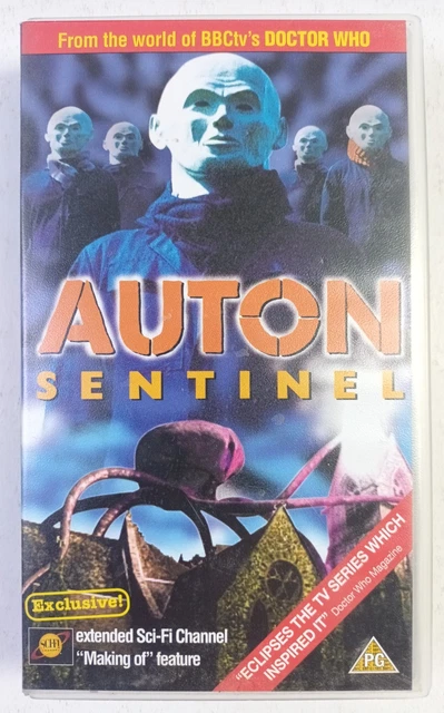 AUTON SENTINEL VHS. Doctor Who Spin-Off. Reeltime 1999. Very Good ...