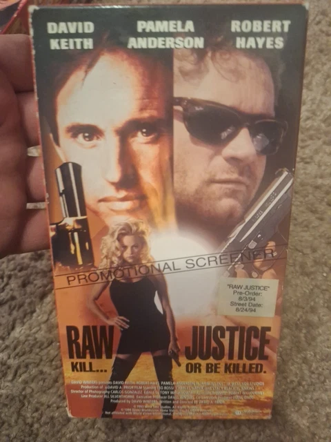 VINTAGE VHS TAPE / PAMELA ANDERSON "RAW JUSTICE" (1993) REPUBLIC PICTURES £3.86 - PicClick UK