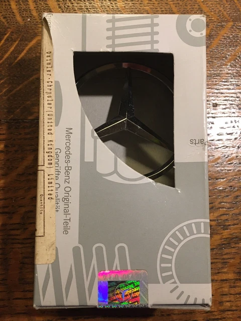 NEW GENUINE MERCEDES-BENZ W124 Bonnet Star Badge Emblem A1248800086 £38 ...