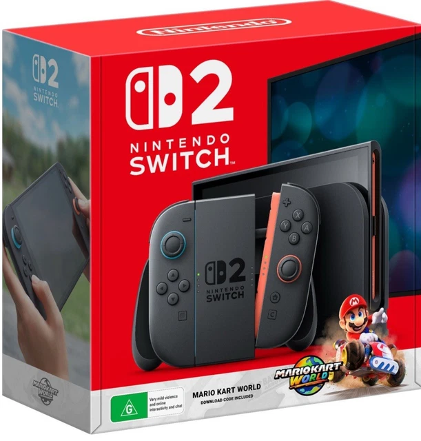 🎮 🏁 NINTENDO Switch 2 Console + Mario Kart World Bundle $845.00 ...