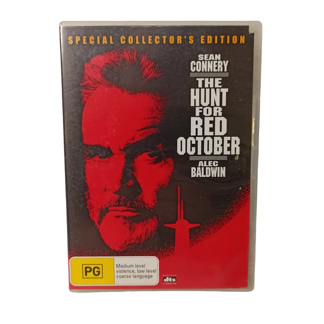 THE HUNT FOR Red October (DVD) Action War Military Submarine Asylum ...