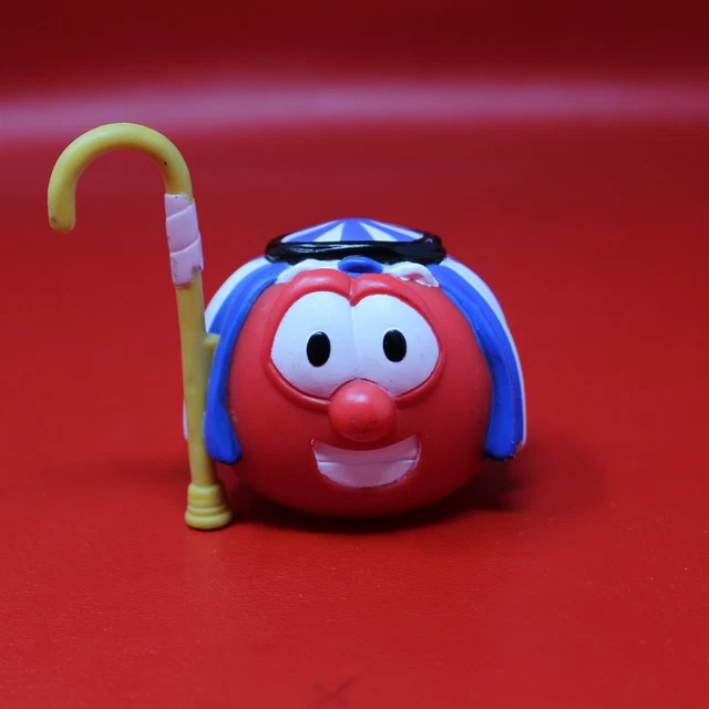 VINTAGE 2000 FISHER Price VeggieTales Nativity Bob the Tomato Shepherd ...