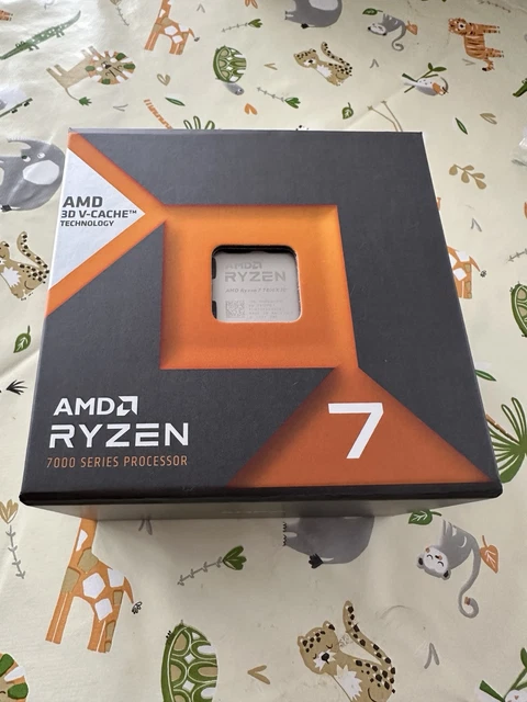 AMD RYZEN 7 7800X3D Eight Core 5.00GHz (Socket AM5) CPU- Retail Boxed £ ...
