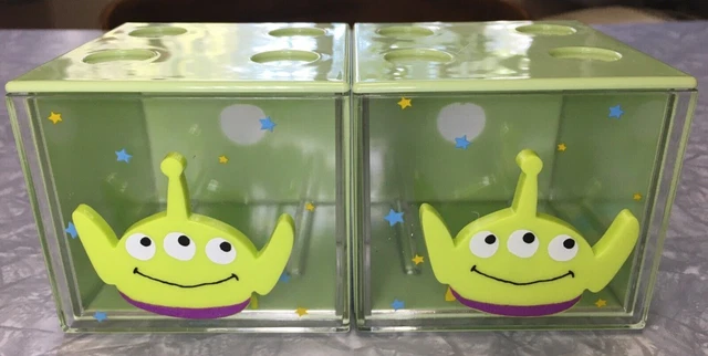 MINISO X DISNEY Pixar Toy Story Alien Little Green Men Mini Storage Box ...
