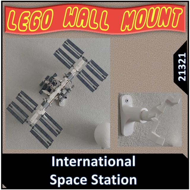 LEGO 21321 WALL Mount for LEGO NASA Ideas ISS International Space ...
