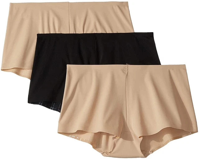 MIRACLESUIT 258177 WOMEN'S Microfiber Boyshorts 3-Pack Shapewear Size ...