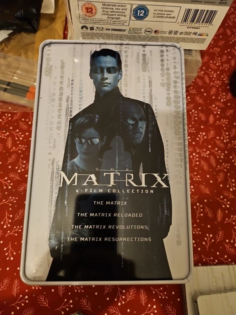 MATRIX, 4 FILM Collection, Steelbook, 4k Ultra HD, Blu Ray EUR 128,17 ...