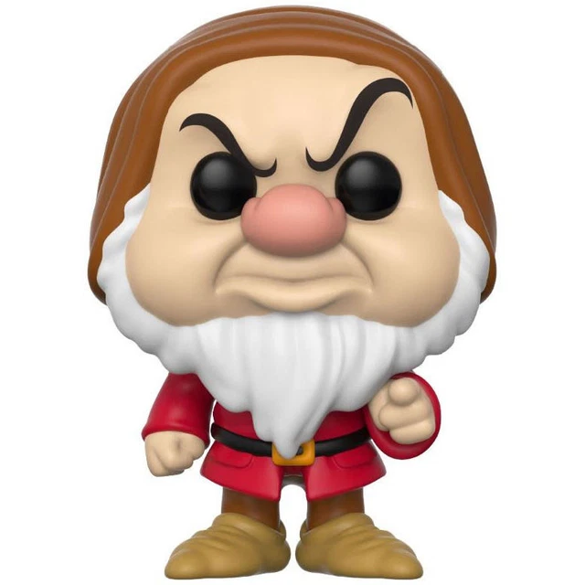 POP FIGURA DISNEY Biancaneve E The Seven Dwarfs Grumpy Funko EUR 36,70 ...