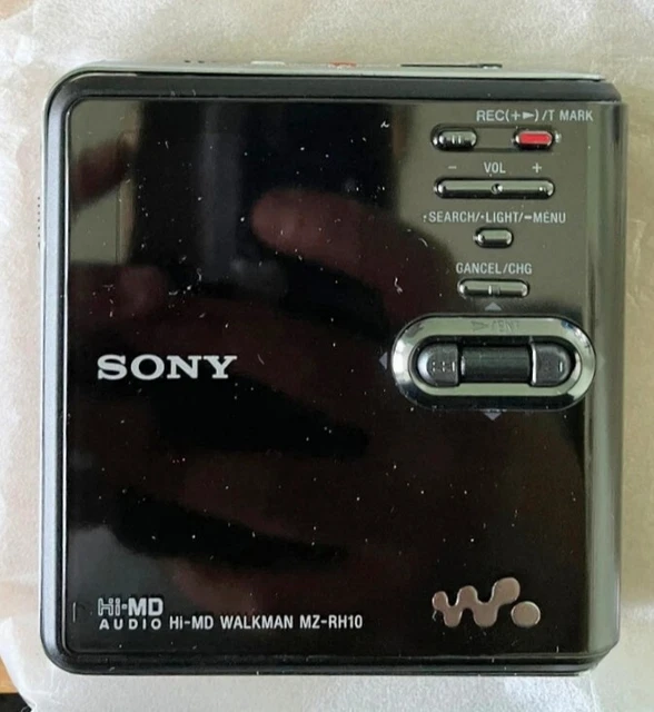 SONY MZ-RH10 HI-MD Walkman Personal Hi-MiniDisc Recorder Boxed display ...