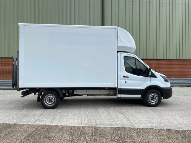 FORD TRANSIT 350 Leader Ecoblue Luton van with Tail lift 2020 20 Plate ...