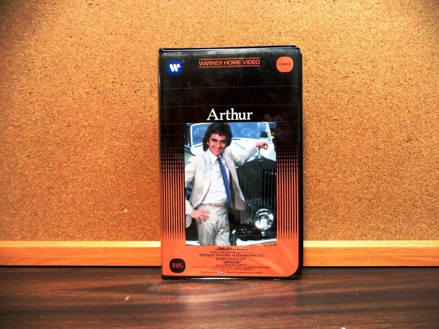 ARTHUR (VHS 1981) Dudley Moore, Liza Minnelli - ORIGINAL WARNER RELEASE ...