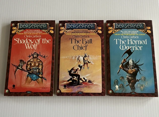 ROBERT HOLDSTOCK BERSERKER Series (Chris Carlsen) *Très rare* très bon ...