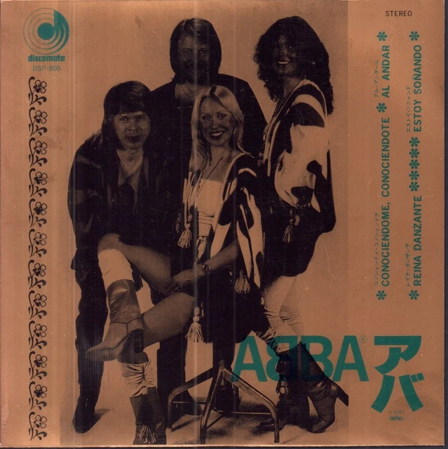 ABBA CONOCIENDOME CONOCIENDOTE 7" vinyl Japan Discomate 1980 promo in ...