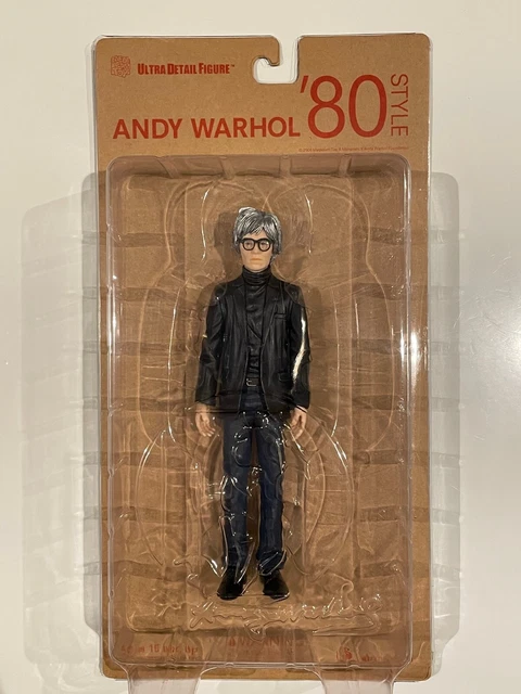 MEDICOM TOY ANDY Warhol 80's Style Ultra Detail Figure Pop Art New ...