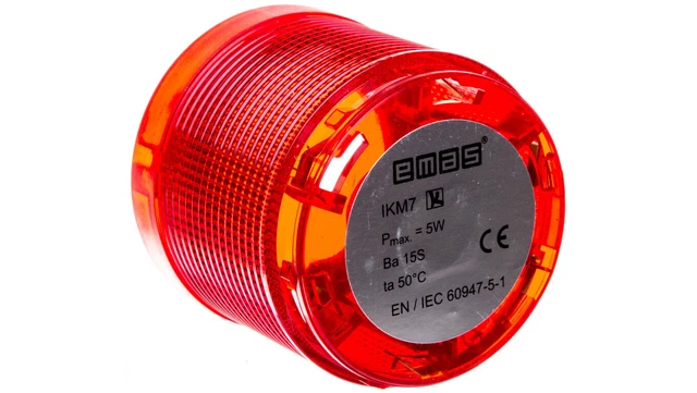 MODULE DE SIGNALISATION 70 mm, sans source lumineuse, rouge, T0-IKM7K ...