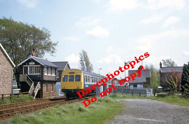 ORIGINAL 35MM Slide Diesel/Steam Train/Railway 12.04 Hull to Leeds ...