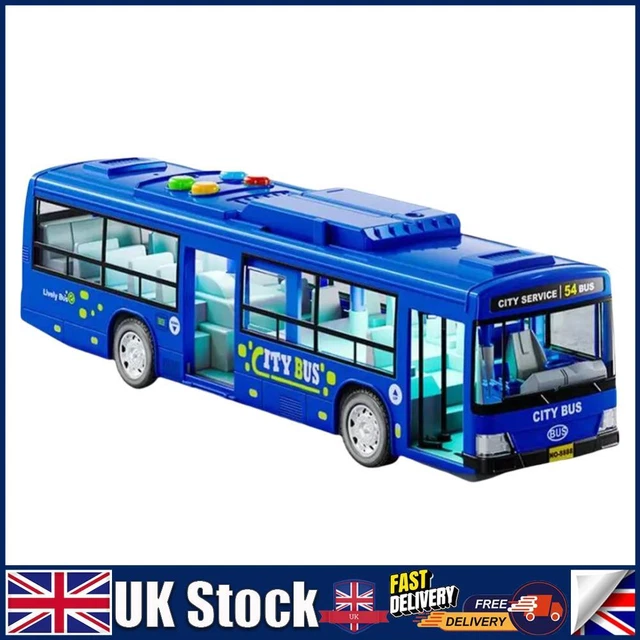 SCHOOL BUS TOY Openable Door Simulation Bus Model Toy Interactive for ...