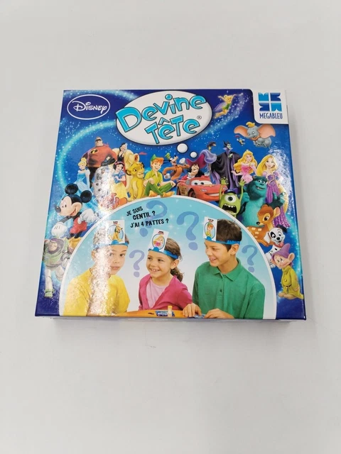 DEVINE TÊTE DISNEY Édition Megableu Jeux De Société Jeu EUR 19,90 ...