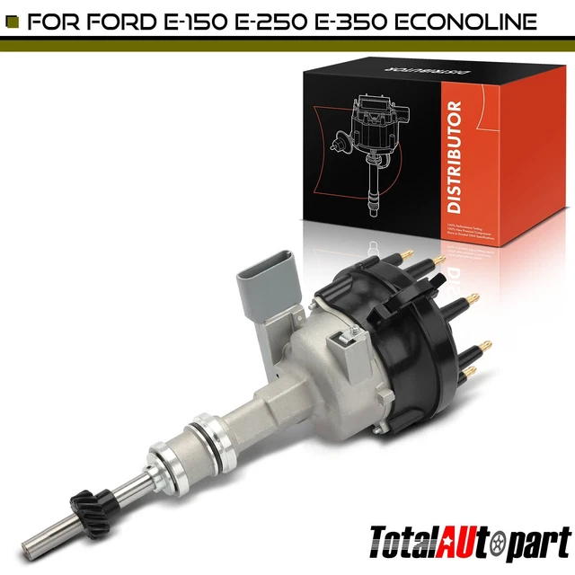 ELECTRONIC DISTRIBUTOR W/ Ignition Module & Cap & Rotor for Ford F-150 ...