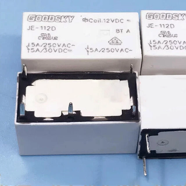 1PCE JE-112D 12VDC Miniature Relay 5A 250VAC 5Pins #D7* EUR 5,14 ...