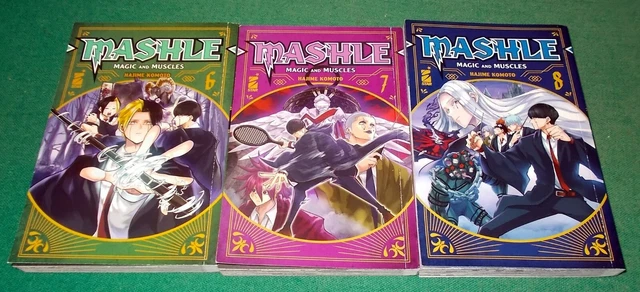 MASHLE MAGIC AND Muscles n. 6-7-8 di Hajime Komoto edizioni Star Comics ...
