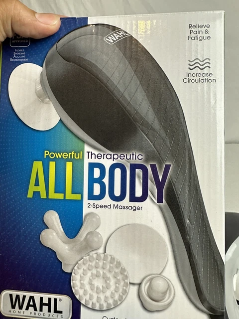 WAHL 4120-600 TWO Speed All-Body Massager W/ Compact Design & 4 ...