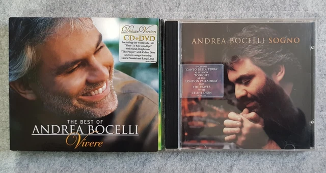 ANDREA BOCELLI CD / DVD Bundle : Vivere & Sogno £6.50 - PicClick UK
