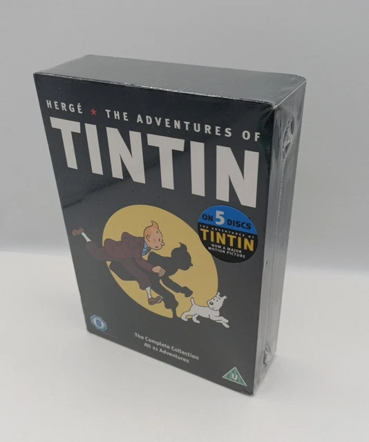 THE ADVENTURES OF Tintin The Complete Collection 5 DVD Boxset - NEW ...