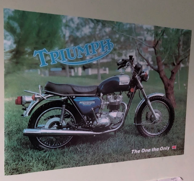 RARE! T140 MERIDEN Triumph T140D Bonneville 750 Special motorcycle ...