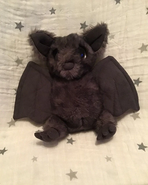 JELLYCAT NOCTURNE BAT Small Plush Soft Toy 15cm Blankie Comforter £79. ...