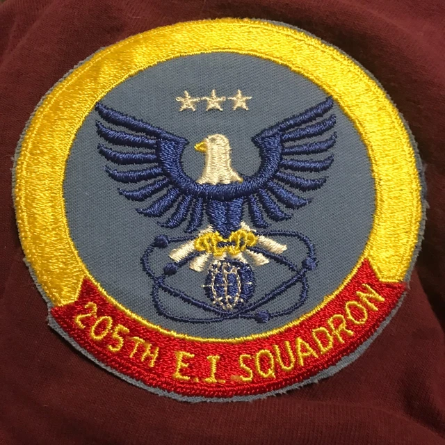 VINTAGE USAF 205TH Engineering and Installation SQUADRON Patch 10/2/22 ...