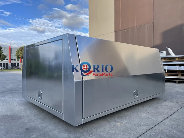 ALUMINIUM CANOPY TOOLBOX Extra Cab Ute Truck Toolbox Fit LC79 1775 x ...