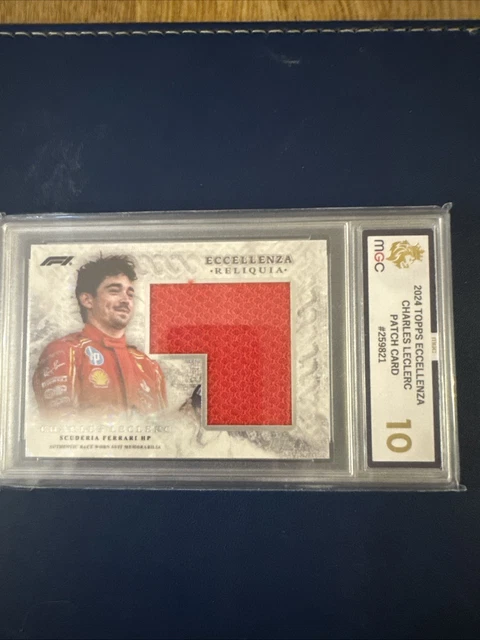TOPPS 2024 F1 Eccellenza Reliquia Race Worn Relic Card Charles Leclerc ...