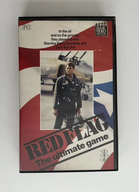 RED FLAG - The Ultimate Game [VHS] Syme Video Big Box Ex-Rental Tape ...