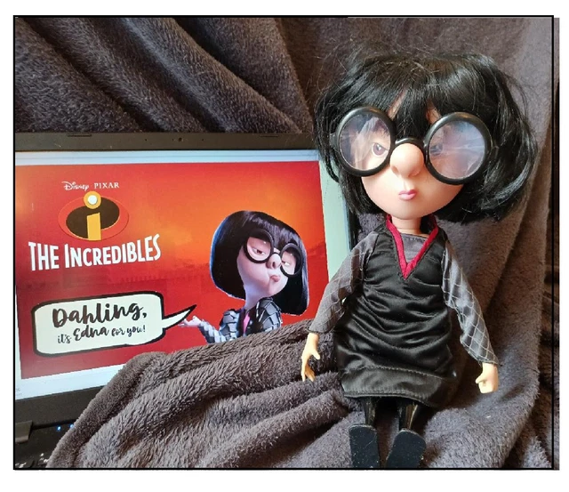DISNEY PIXAR THE Incredibles Edna Mode - ‘Dahling’ 14" Interactive ...