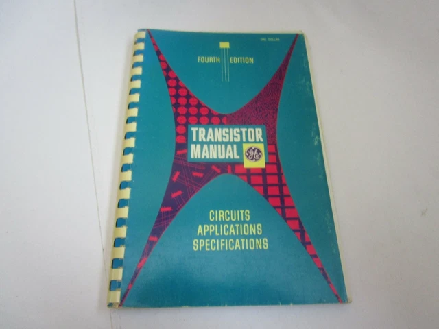 Ge Transistor Manual 1959 Cuarta Edición Circuitos Especificaciones De Aplicaciones Eur 13 53