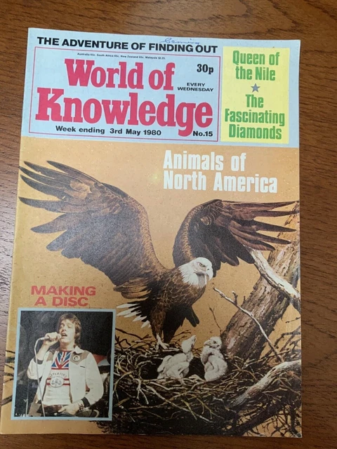WORLD OF KNOWLEDGE Magazine Issue 15 Collectors Item 3 May 1980 ...