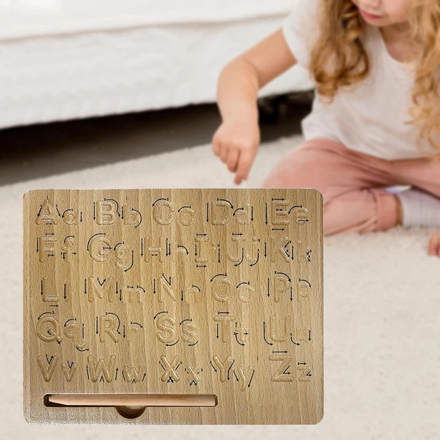 TABLEAU DE TRAÇAGE alphabétique formes d'apprentissage pour maternelle ...