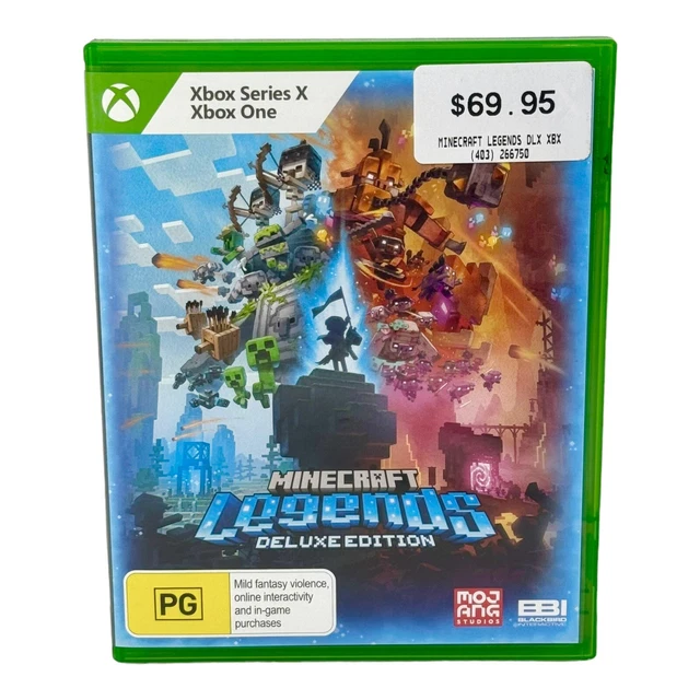 MINECRAFT LEGENDS DELUXE Edition Xbox Series X And Xbox One Game EUR 19 ...