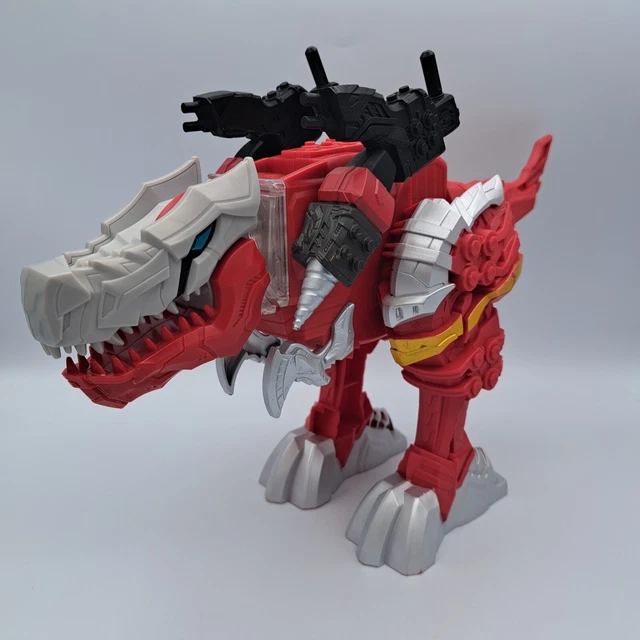 POWER RANGERS BATTLE Attackers Dino Fury T Rex Champion Zord £19.99 ...