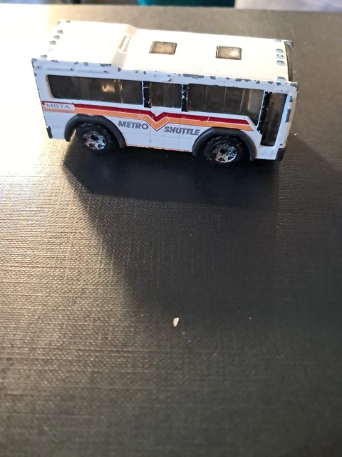 MATCHBOX CITY BUS Metro Shuttle 2004 Mb662 White £4.38 - PicClick UK