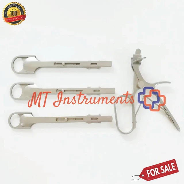 HNO TONSILLEN GUILLOTINE Tonsillektomie Set Edelstahl Chirurgische ...