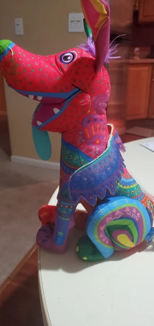 DISNEY PIXAR COCO Dante Alebrije Miguel's Dog Spirit Guide 11" Plush ...