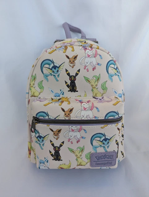 LOUNGEFLY POKEMON EEVEE Eeveelutions Evolution mini backpack bag ...