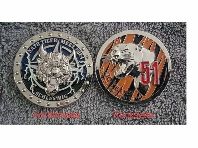 NATO TIGER MEET 2024 1 Patch Rubber + 1 Coin EUR 70,00 - PicClick DE