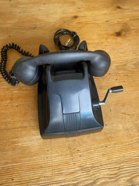 VINTAGE ERICSSON (ETL) Table Magneto Bakelite Telephone N2124B15T from ...