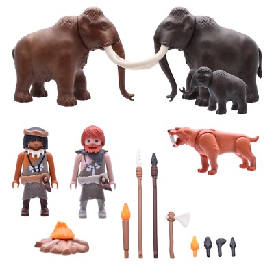 PLAYMOBIL FIGURINE SPARE Part Neanderthal Caveman Stone Age Caveman ...
