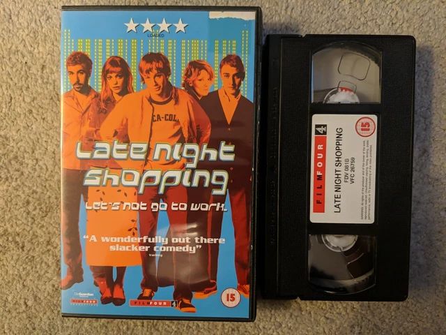 LATE NIGHT SHOPPING VHS Video Big Box Ex Rental £5.59 - PicClick UK